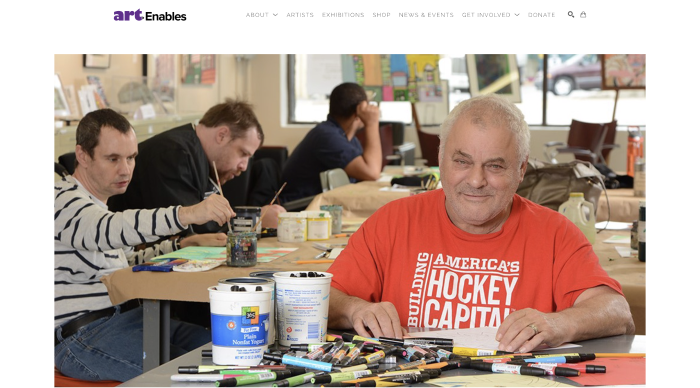 ArtCloud Website Examples